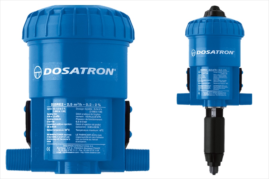 Bombas Dosificadoras Dosatron: Máxima fiabilidad en aplicaciones de manejo de químicos - Sobitec